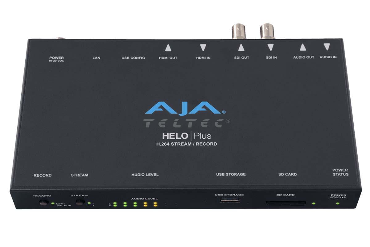 AJA HELO Plus | Encoding-Systeme | Streaming | Kamera ...