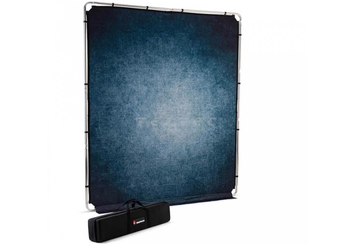 Manfrotto LL LB7922 EzyFrame Vintage Hintergrund, 2 x 2,3 m, Ink Kit ...