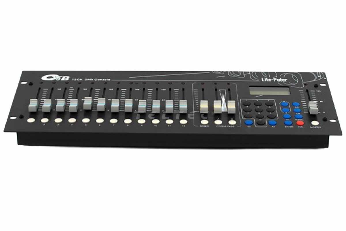 Ikan CX-3B Lite-Puter 12-Channel DMX Lighting Console | DMX Control ...