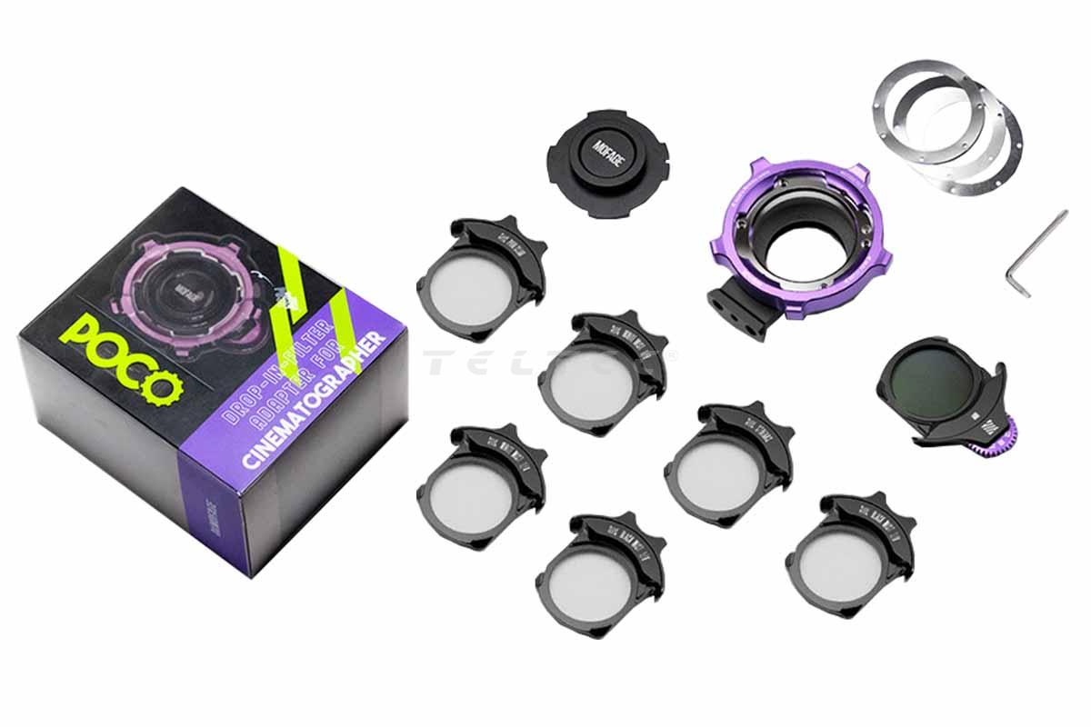 MOFAGE POCO Drop-In Filter Adapter Advanced Kit- E-Mount | Objektiv ...