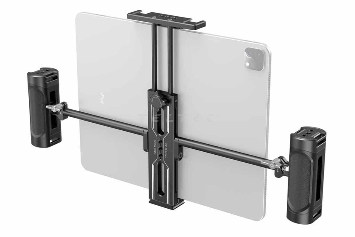 SmallRig 2929B Tablet Mount mit Dual Handgrip für iPad | Cages, Griffe ...