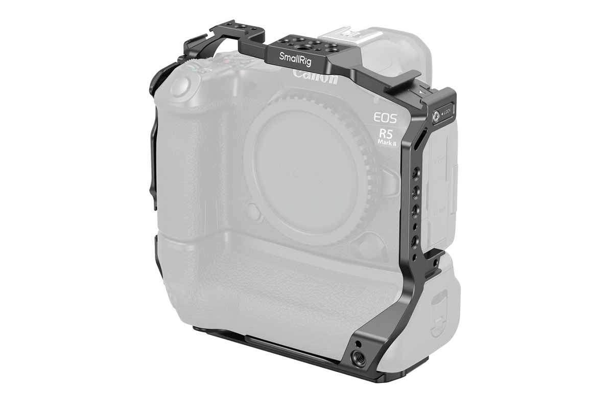 SmallRig 5623 Cage for Canon EOS R5 Mark II with Battery Grip BG-R20 ...