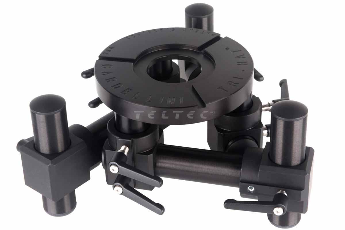 Cardellini TH Tri-Hat for Mitchell Base Heads | Tripod Legs Flat Base ...