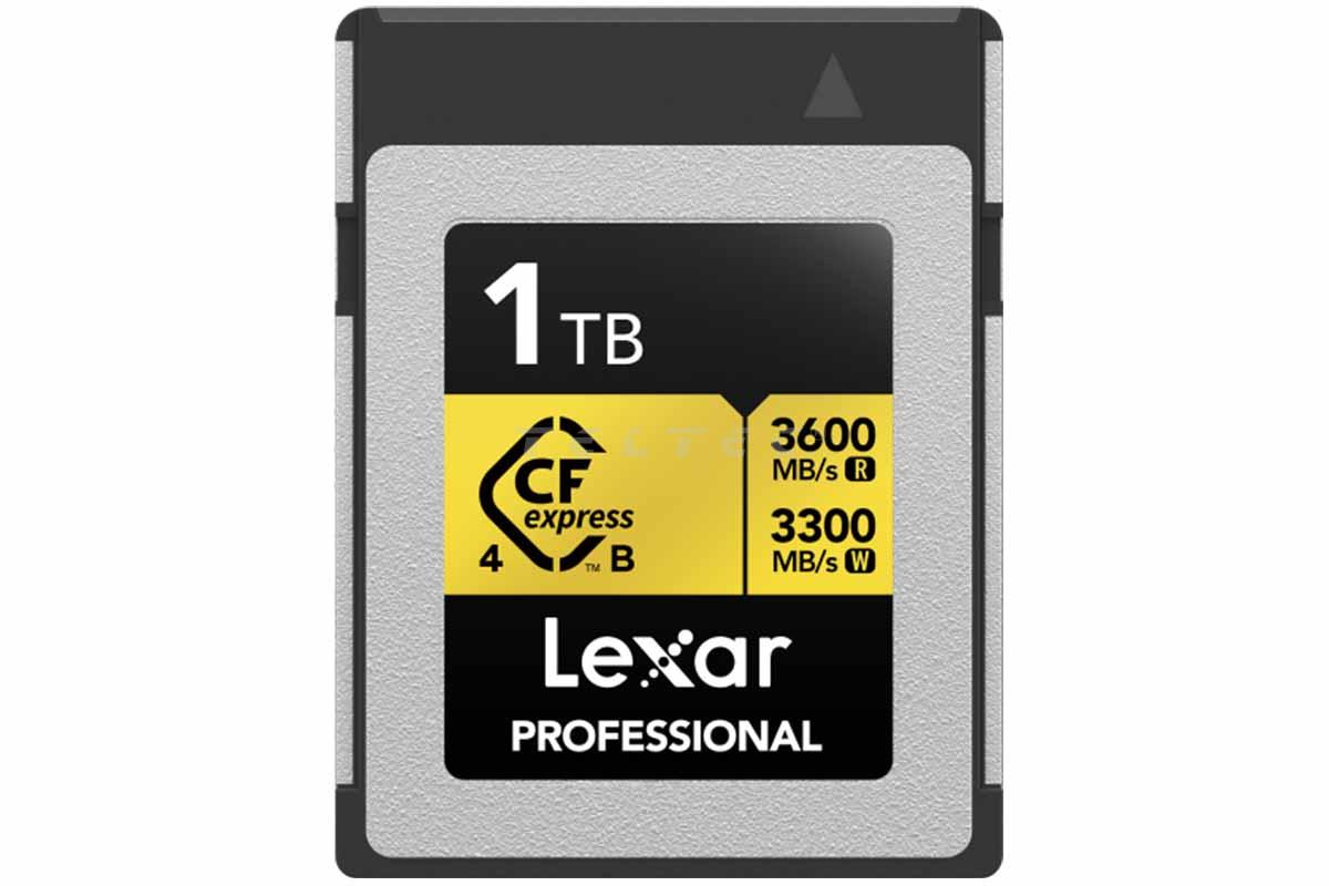 Lexar CFexpress PRO Type B GOLD 4.0 series 1TB - R3600/W3300MB/s ...