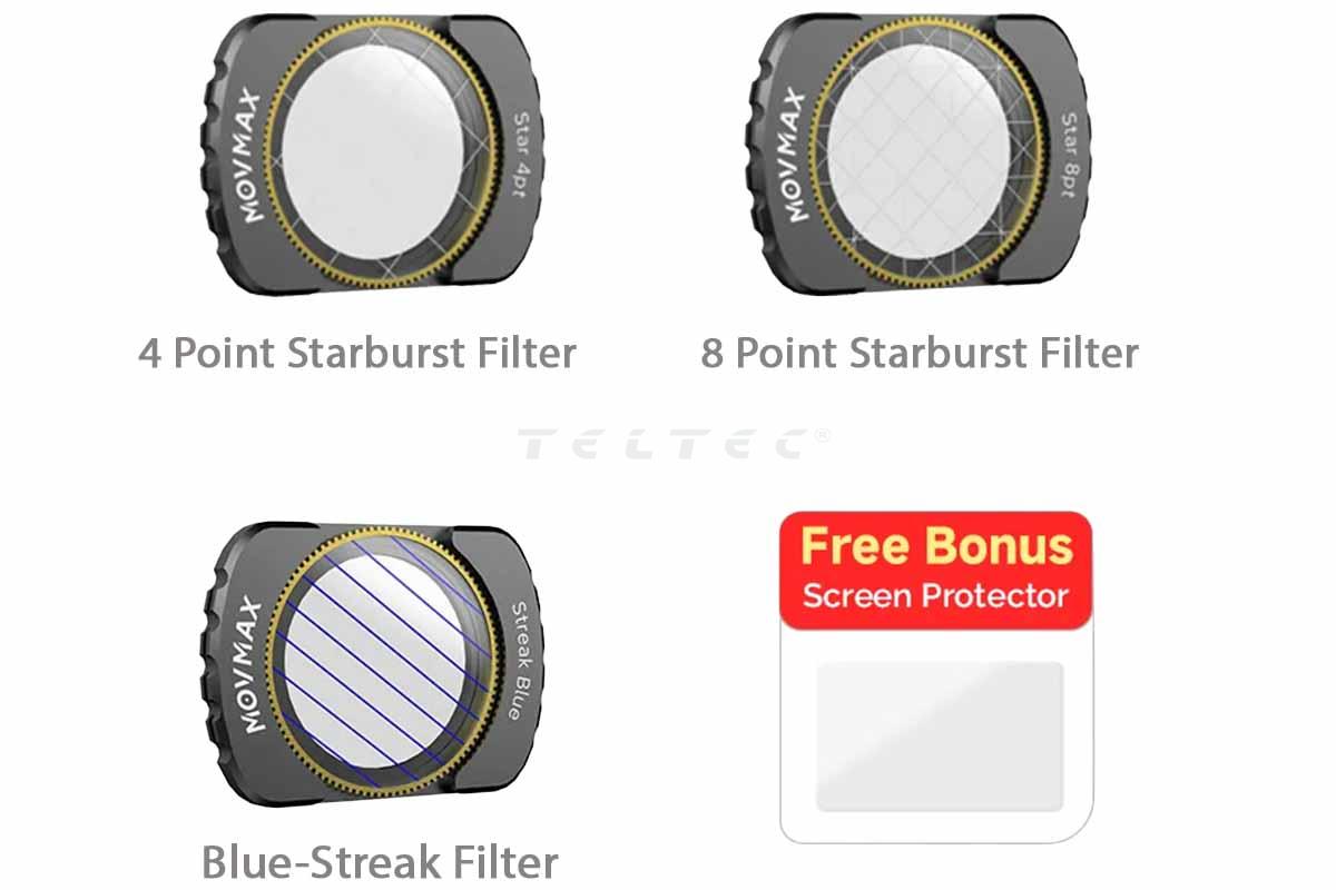 MOVMAX Special Effects Filter Set For DJI Pocket 3 | Zubehör ...