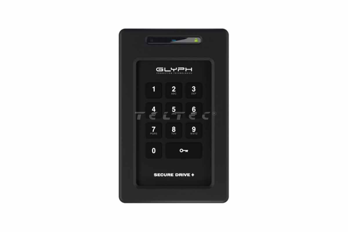 Glyph SecureDrive+ Keypad SSD 1 TB | SSD Festplatten mit Gehäuse ...