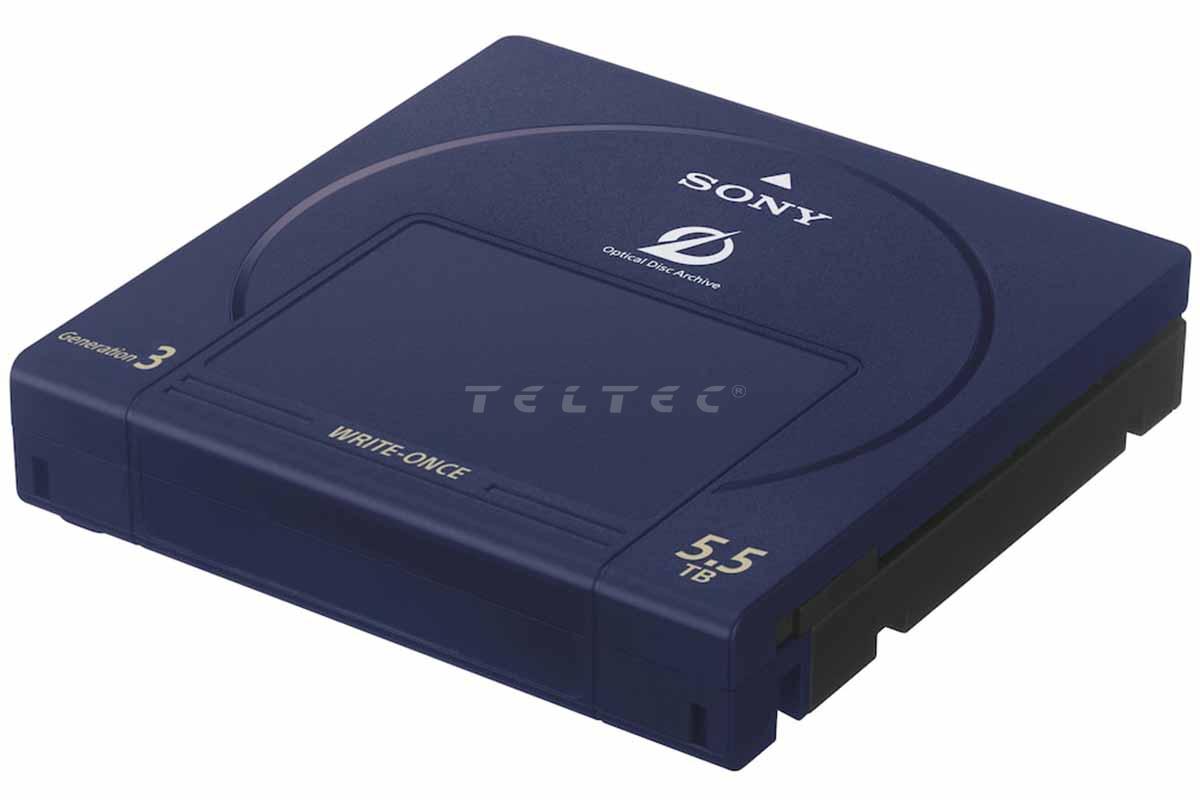 Sony ODC5500R Gen3 5,5TB (Raw) Optical Disk Archive Cartridge | LTO ...