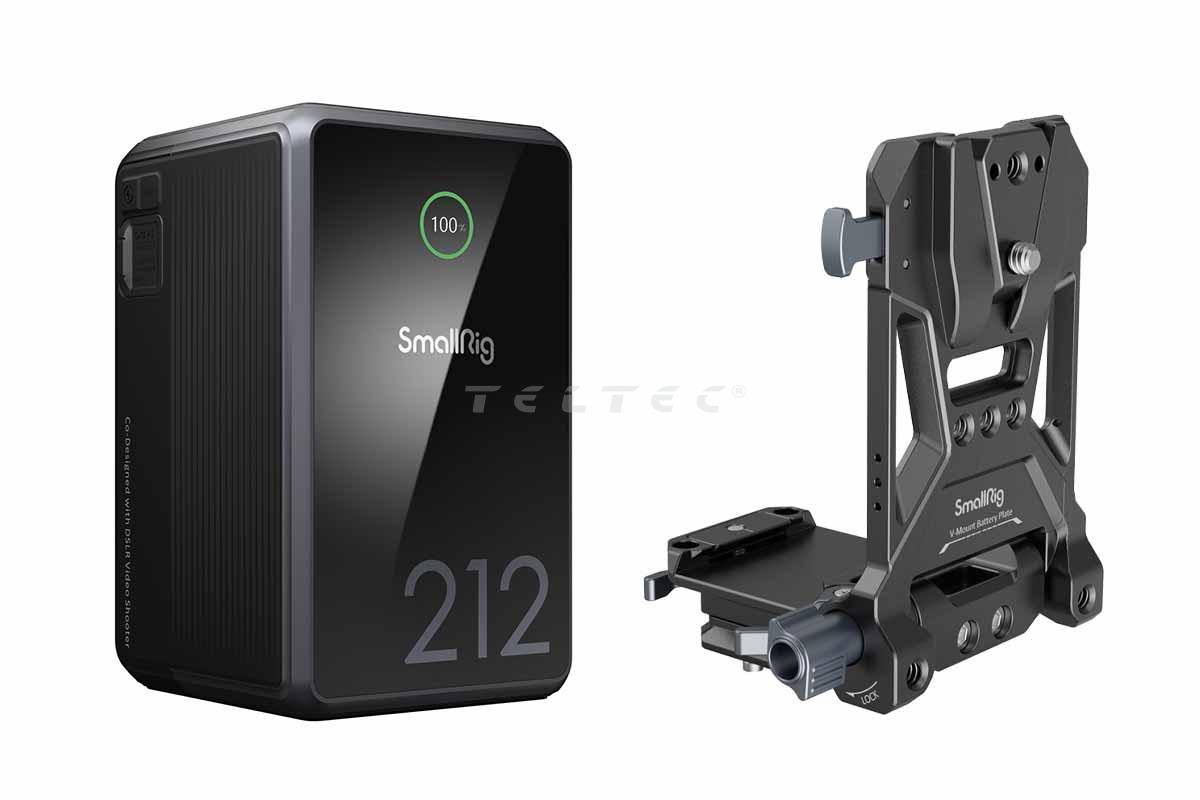 SmallRig VB212 Mini V-Mount Battery 4293 + 4064B Battery Mounting ...