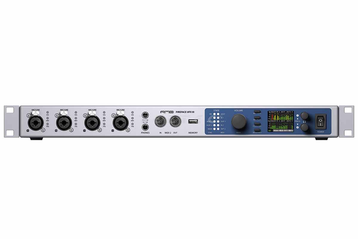 RME Fireface UFX III | Audio Mixer USB Interface | Audio Mixers | Audio ...