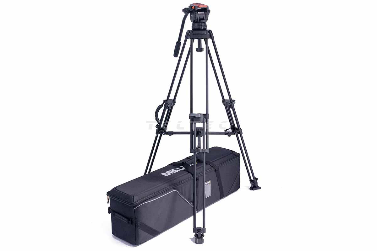 Miller 4132 Versa CXV10 Sprinter II 1-Stg Alloy ML Tripod System | Tripod Systems / Sets 100mm ...
