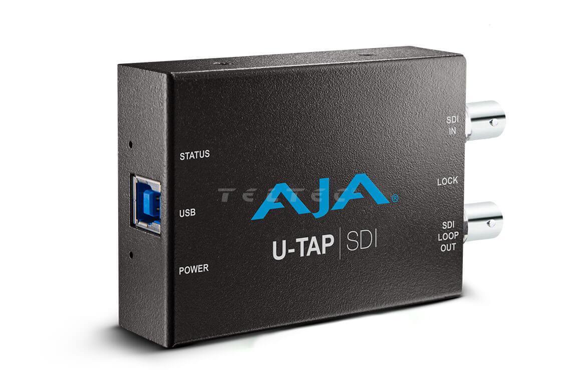 AJA U-TAP SDI USB 3.0 powered SDI capture - Teltec | Video-, Audio ...