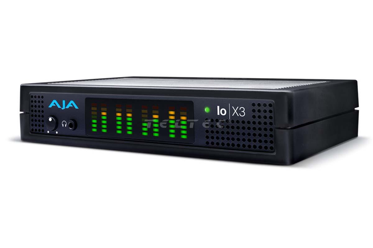 AJA IO X3 | Video In/Out extern | I/O Lösungen | Post & IT | Teltec ...
