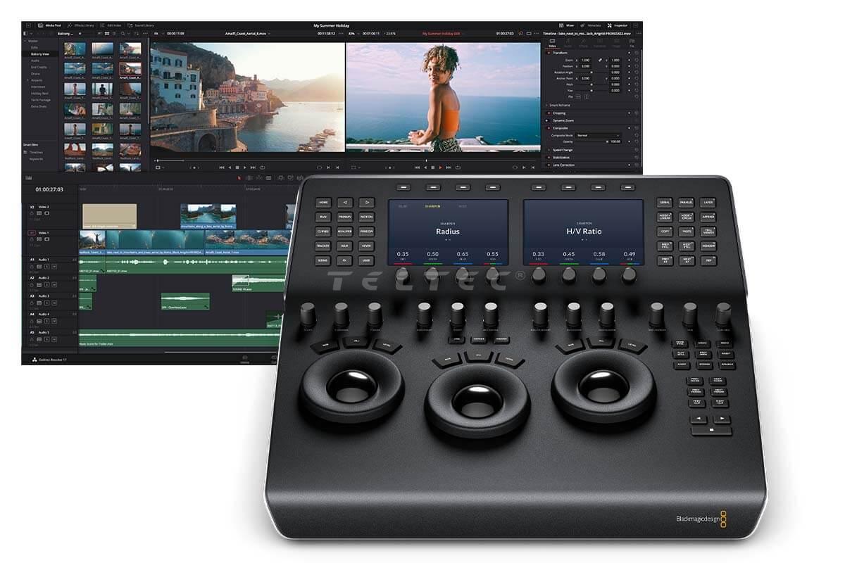 Blackmagic Design Bundle Resolve Mini Panel & DaVinci Software ...