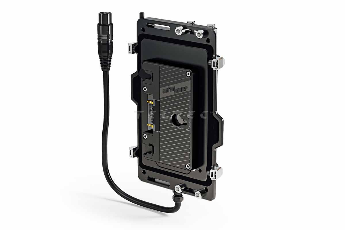 Litepanels Gold Mount Battery Bracket, Single, mit 3-Pin Female XLR ...