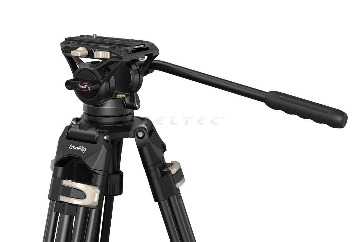 SmallRig 3751B Heavy-Duty Fluid Head Tripod AD-01 | SmallRig | Black ...