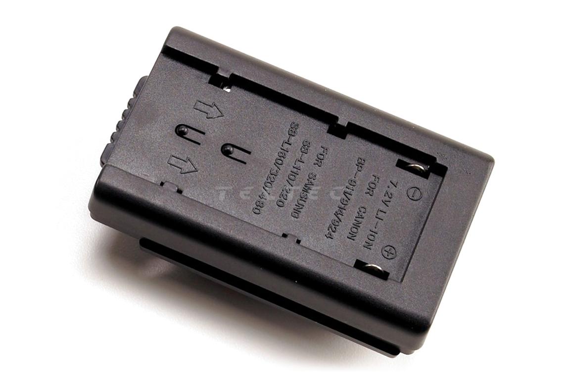 Litepanels MicroPro Kameraakku Adapter Canon - Teltec | Video-, Audio ...