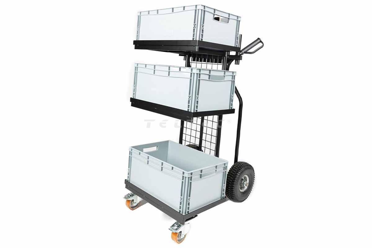 Steelfingers Euro Box Cart (inklusive 3 Boxen, 2 Aufteiler) | Carts ...