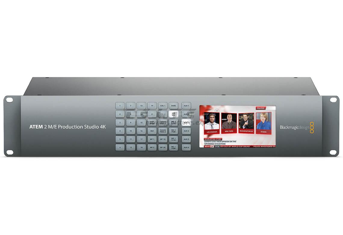 Blackmagic Design ATEM 2 M/E Production Studio 4K - ExDemo | Video ...
