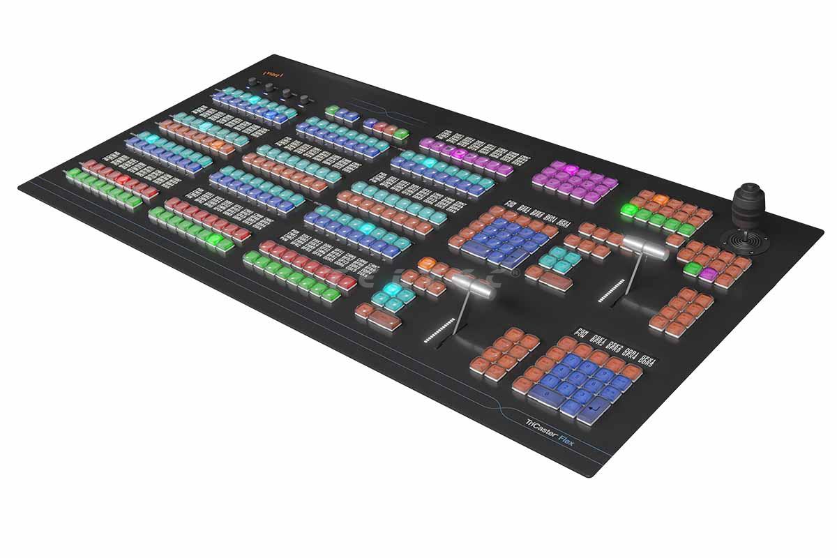 Vizrt TriCaster Flex Dual | Control Panel Video Mixer | Live Production ...