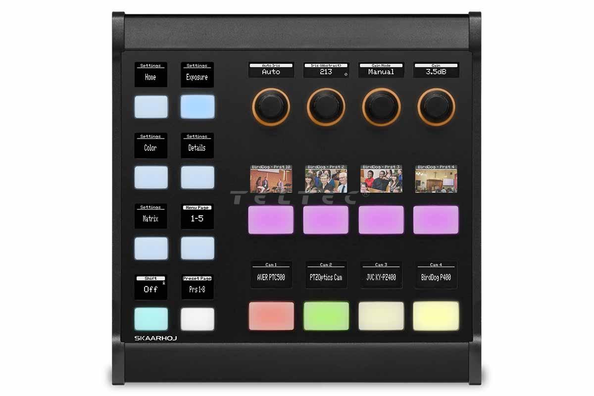 SKAARHOJ RCP Mini - Schwarz | Remote Control Panel / Master Control ...