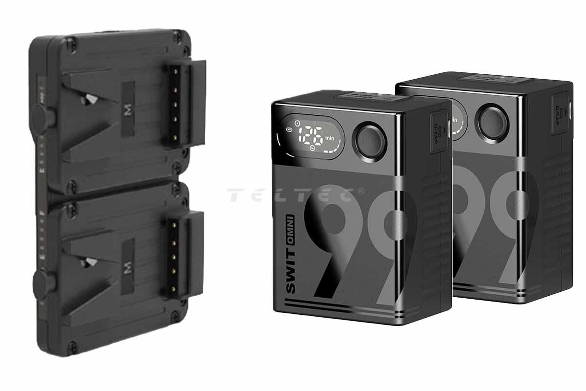 Swit 2x OMNI-99S + Swit KA-M20S Kit | V-Mount Battery/Charging Systems ...