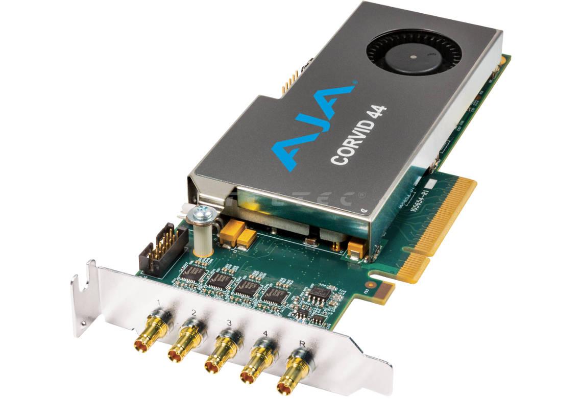 AJA Corvid 44 Fanless - Teltec | Video-, Audio- & Studio-Equipment zum ...
