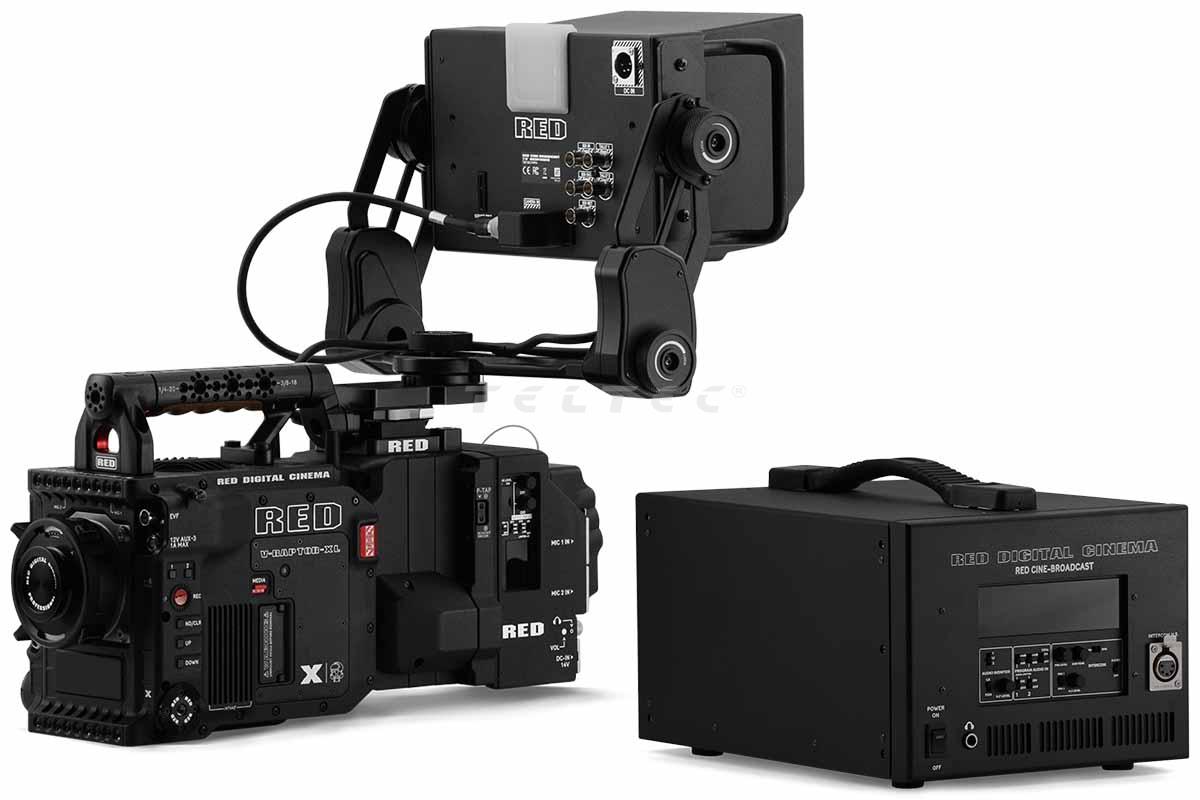 RED V-RAPTOR XL 8K S35 Cine-Broadcast Pack (Full Rack) | Glasfaser ...